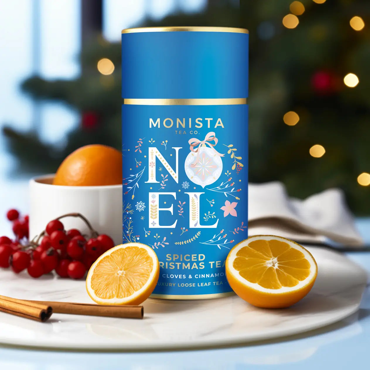 Monista Christmas Gift Set – Very English Breakfast & Infuser – T•Surprise